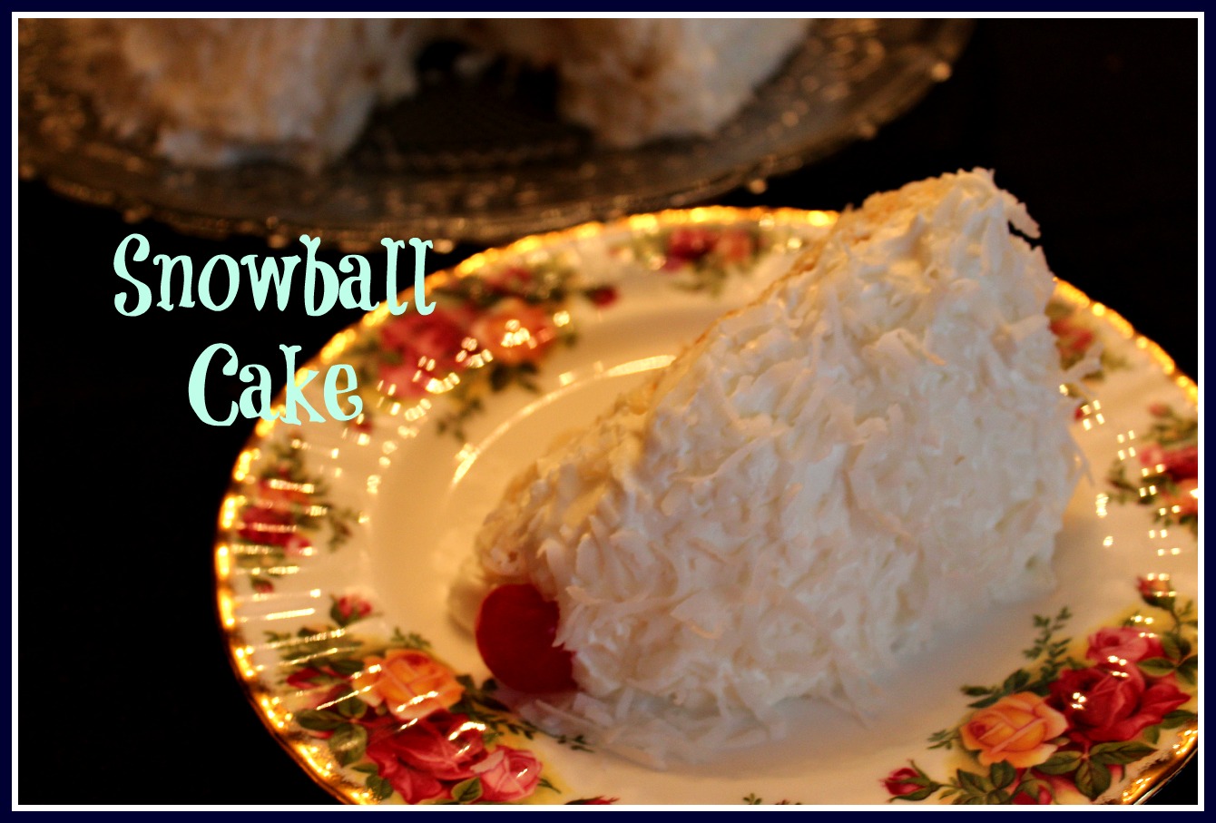 Sweet Tea and Cornbread: Snowball Cake!