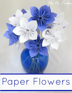 How to Make Paper Bluebonnets