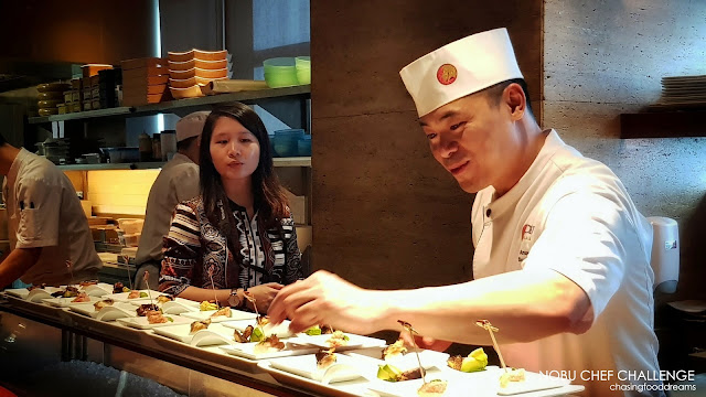 CHASING FOOD DREAMS: Nobu Chef Challenge with Chef Hervé Courtot @ Nobu ...