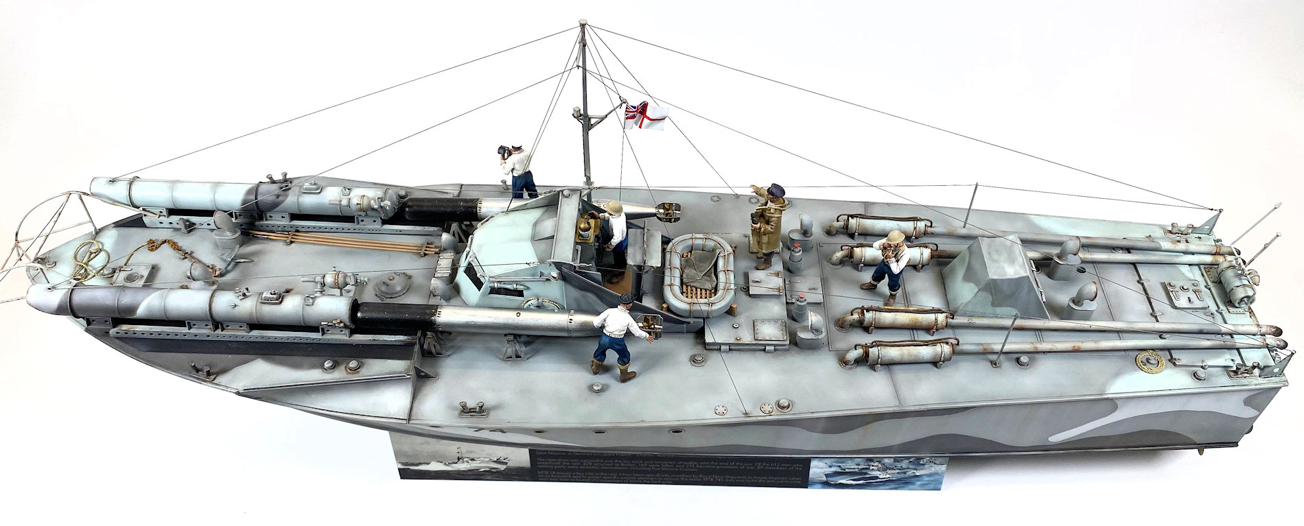 The Modelling News: Build review Pt.II: Vosper MTB 74 with crew from ...