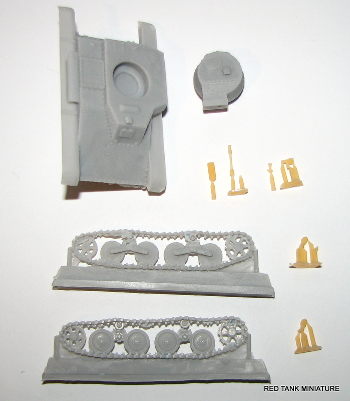 Gulumik Military Models: 4TP 1/72 RED TANK MINIATURE resin kit R72022 ...