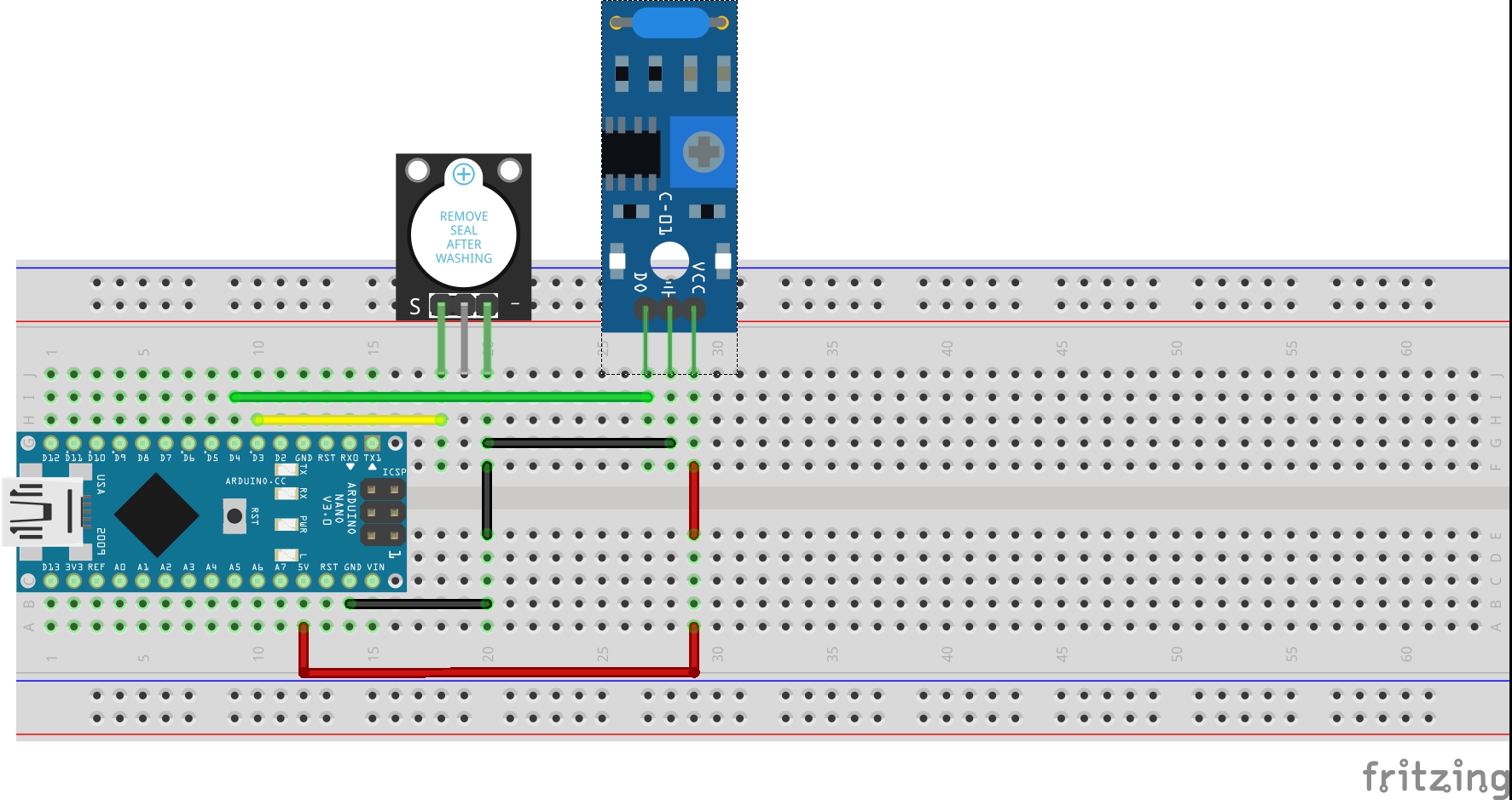 DQSoft: Módulo Sensor de Vibração (com sensor SW-420)