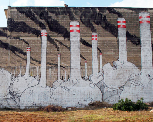 The Art of Visual Thinking: Street Artist BLU