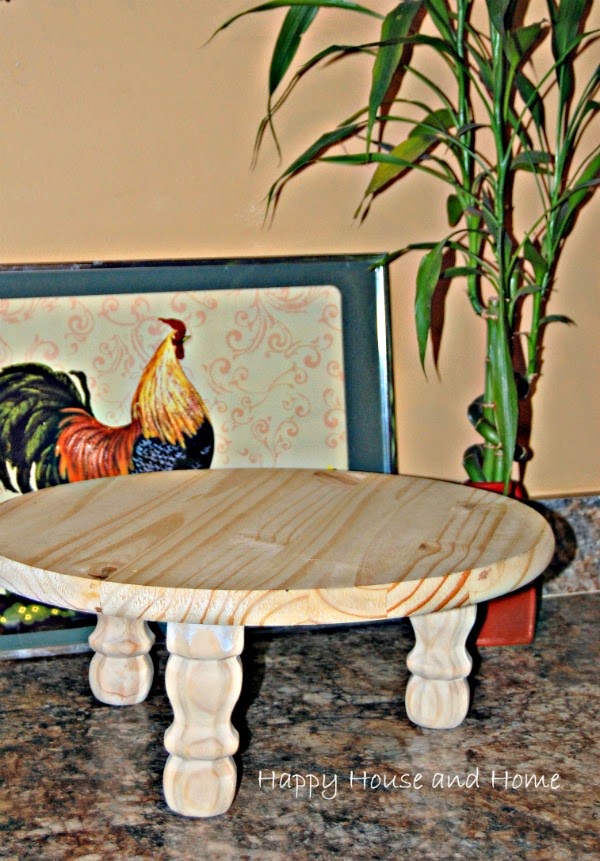 DIY Elevated Cutting Board - Thriifty Decor Chick