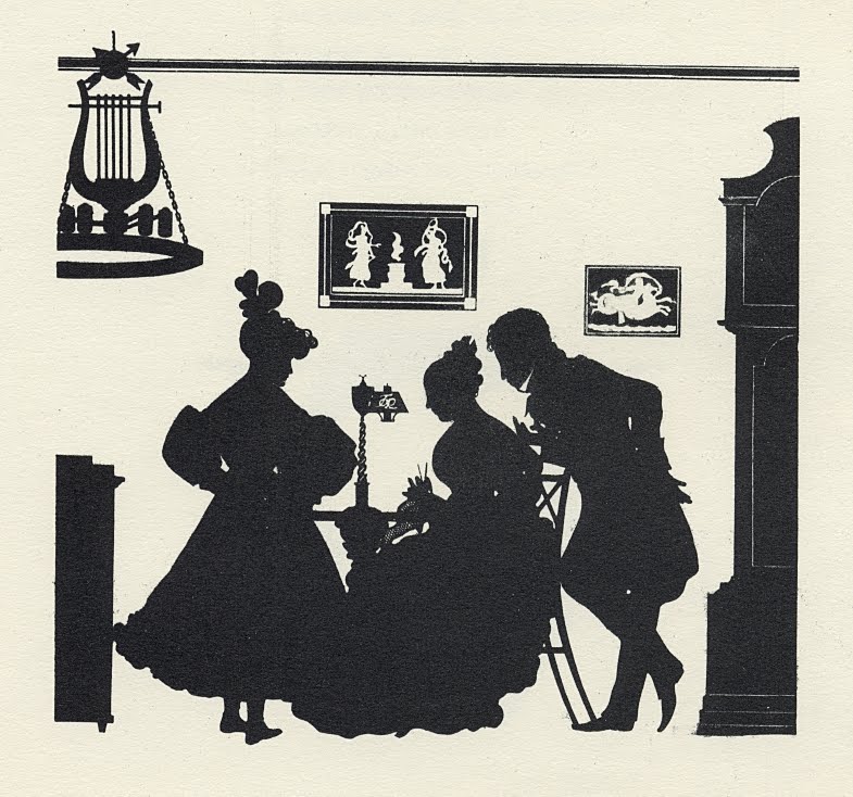 BibliOdyssey: Pushkin Silhouettes