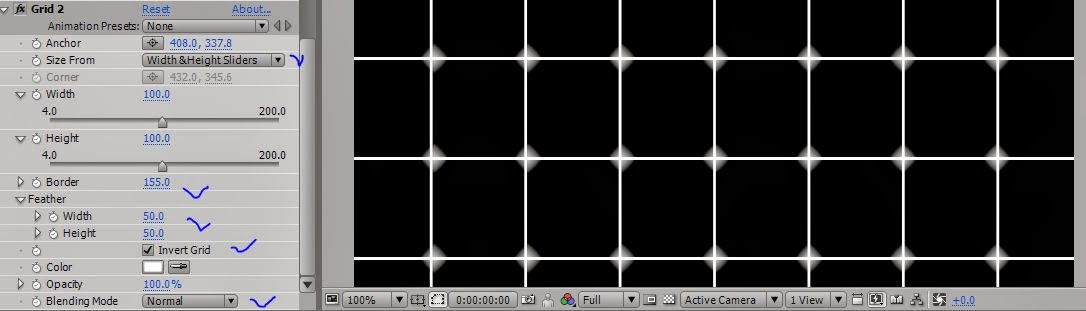 Tutorial menggunakan grid di after effect ~ Pejalan pemikiran