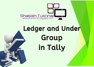 Ledger and Under Group List|Tally ERP9|