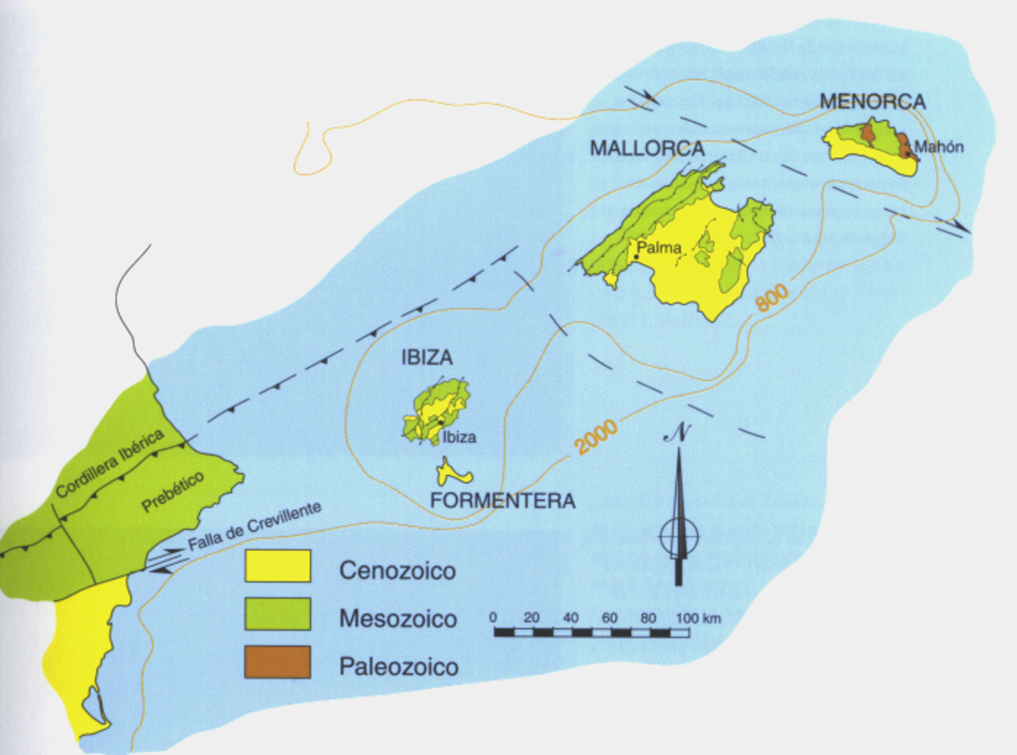 BLOG DE GEOGRAFÍA Profesor Pedro Oña: EL RELIEVE DEL ARCHIPIÉLAGO BALEAR