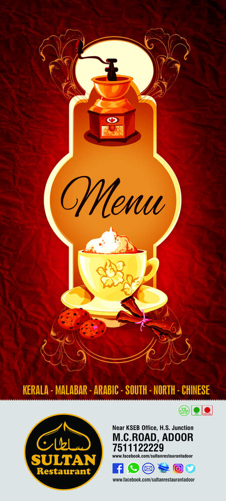 Sultan Restaurant _ Menu - thengamampraveen