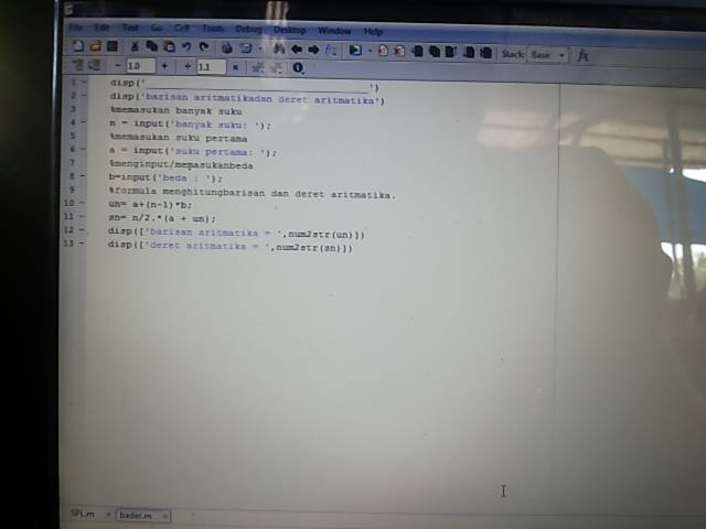 Menghitung Luas dan Volume Kubus Dengan MatLab