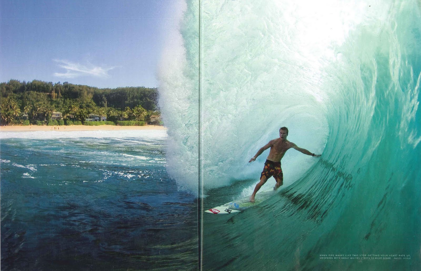 Quiksilver PR: Mark Healey feature in Surfer Magazine!