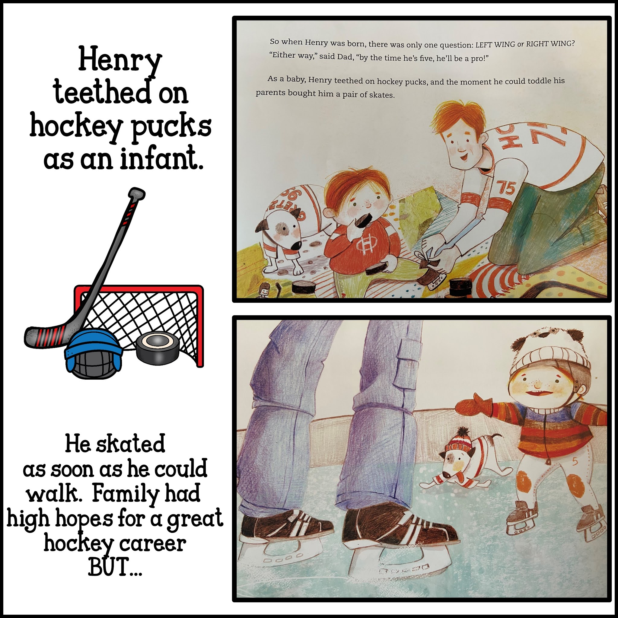 First Grade Bloomabilities: Henry Holton Takes the Ice and Perfect Pigeons