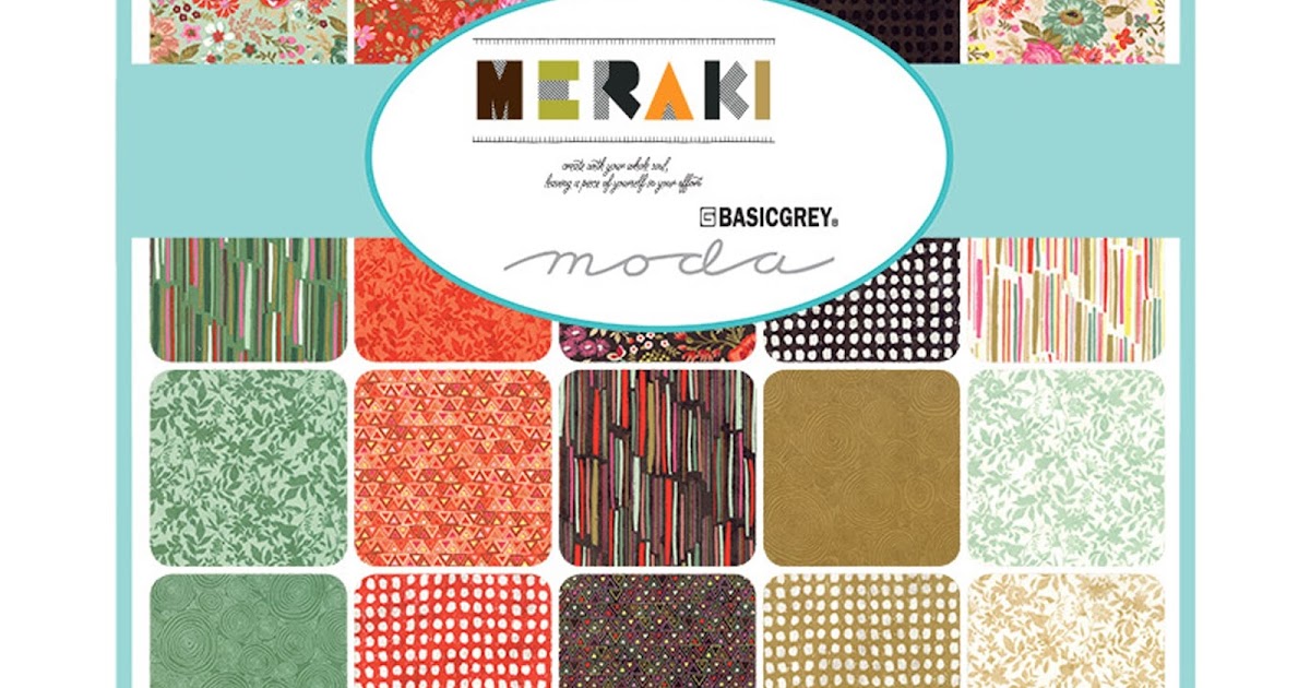 Crazy Quilt Girl Fabric Shop: Moda Meraki Fabric