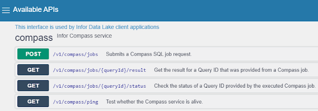 movex blog: Querying Infor's Datalake via Compass and ION APIs