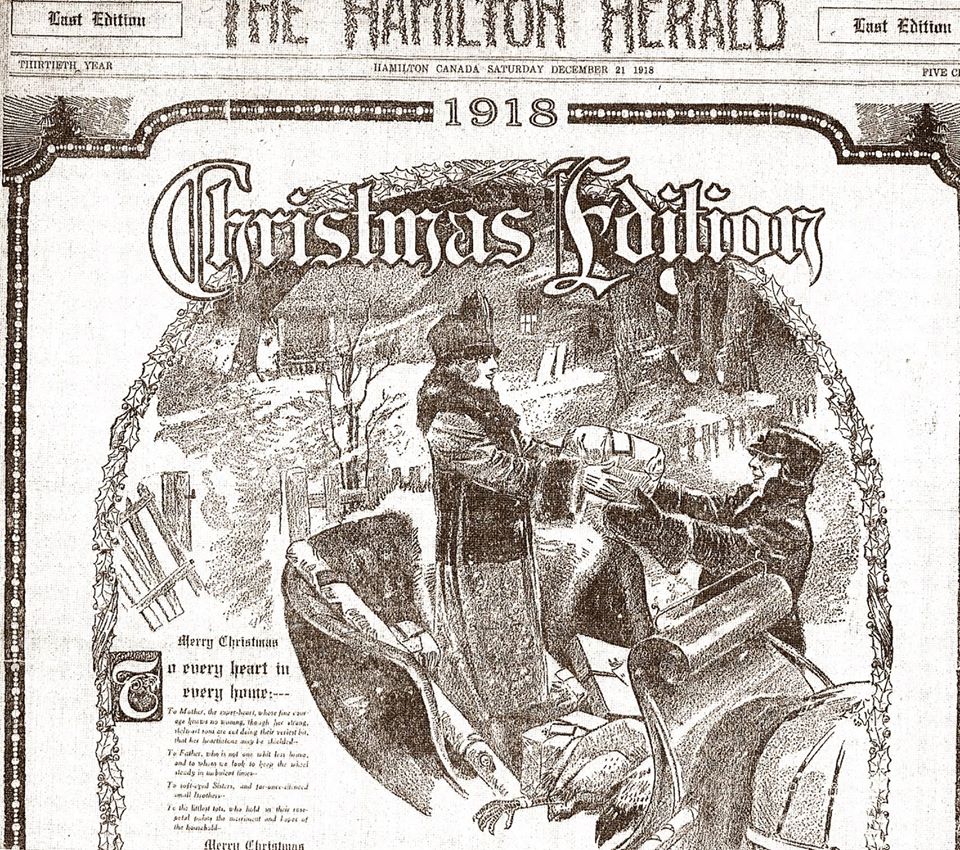 1910s Hamilton: December 1918 in Hamilton