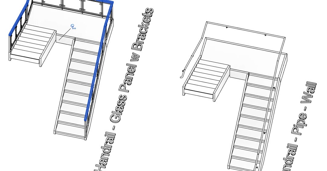 BIM Chapters: New Revit 2019 Sample File - Stair and Railing System ...
