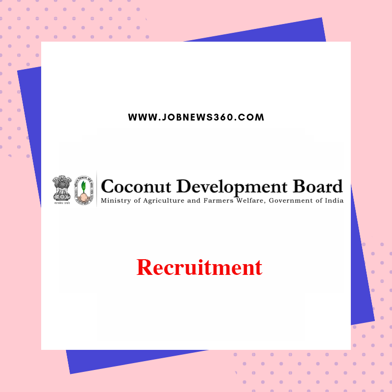 Coconut Development Board Chennai Recruitment 2019 for Technical Officer