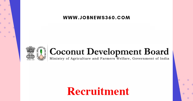 Coconut Development Board Chennai Recruitment 2019 for Technical Officer