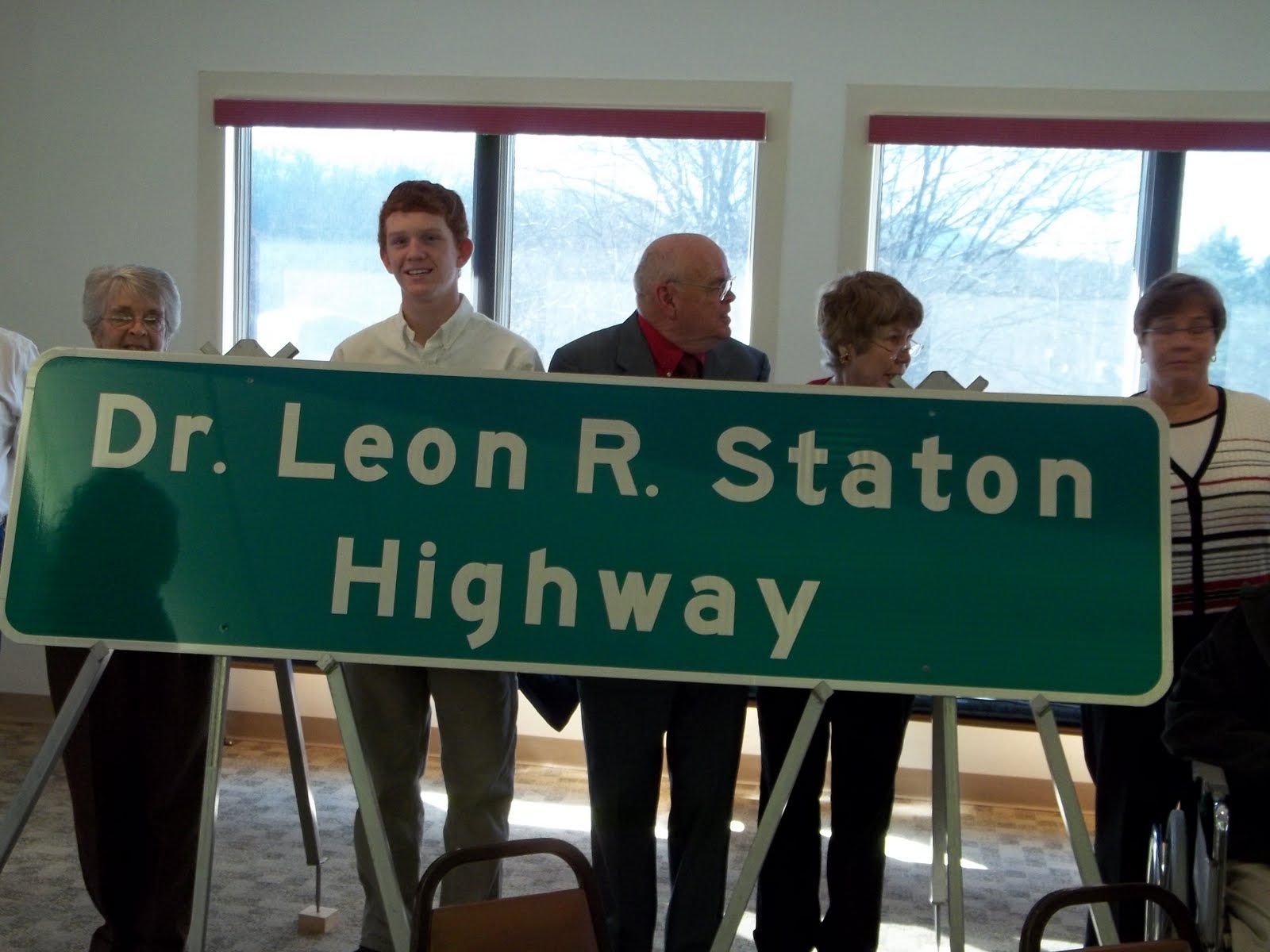 Historical Hayesville: DR. LEON R. STATON HIGHWAY DEDICATION