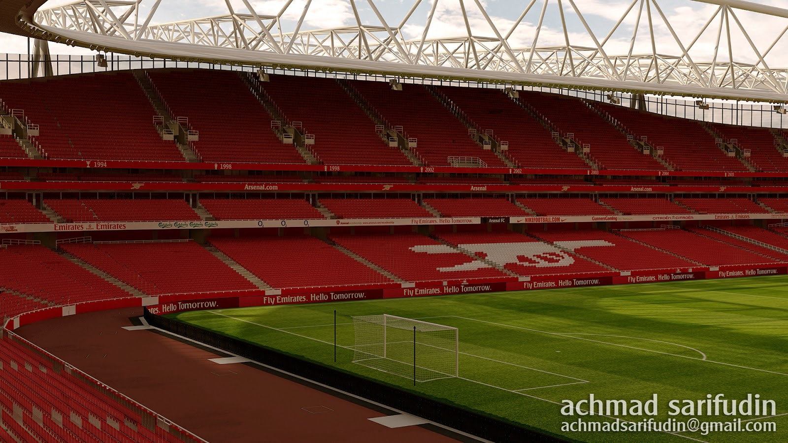 SARIFUDIN BLOG: Emirates Stadium East Stand