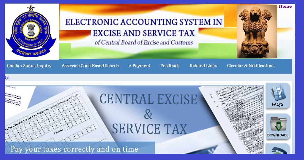 Electronic Accounting System in Excise and Service Tax (EASIEST ...