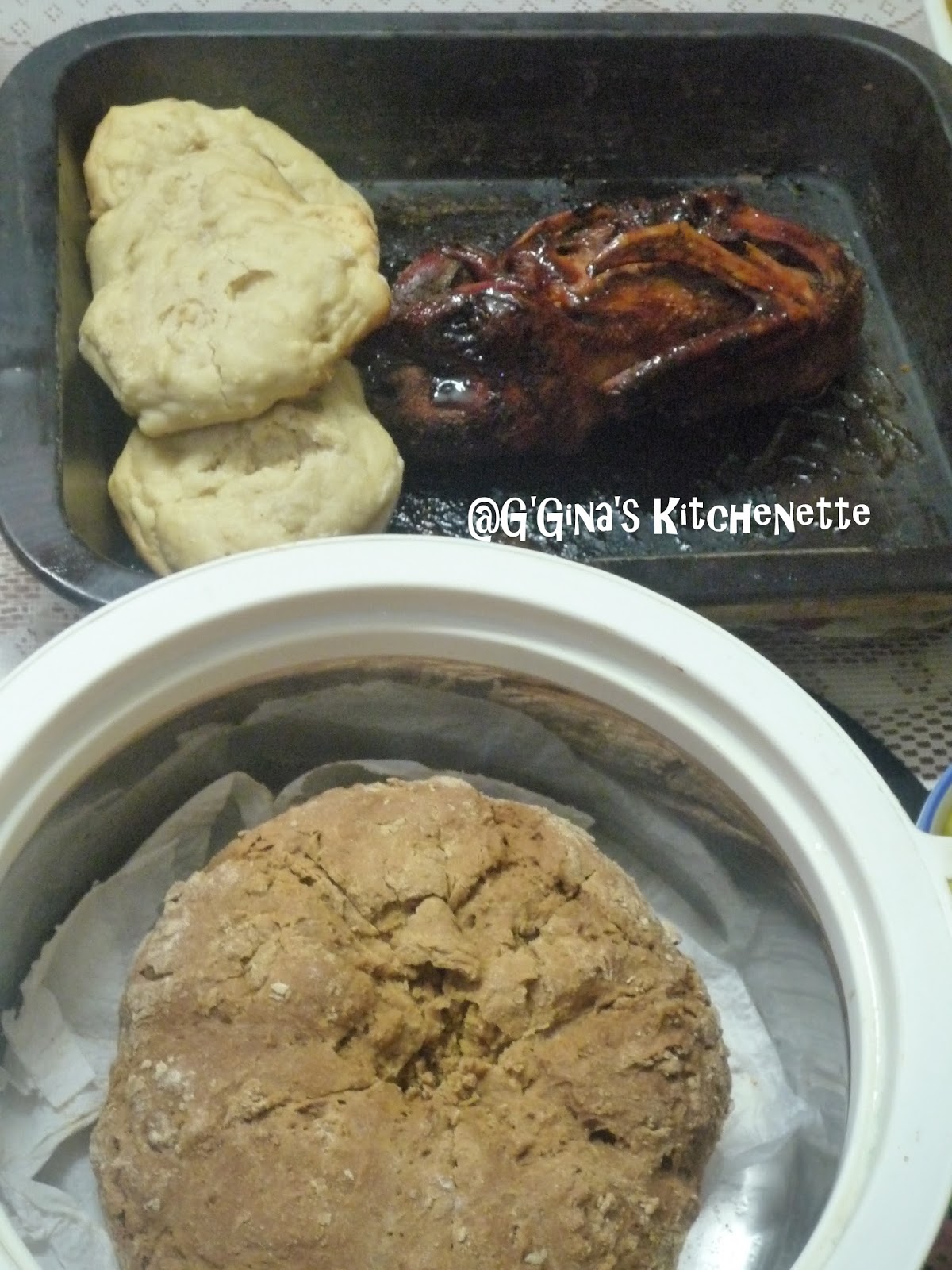 G'Gina's Kitchenette: Crispy Roast Duck with Sticky, Sweet n Spicy Glaze