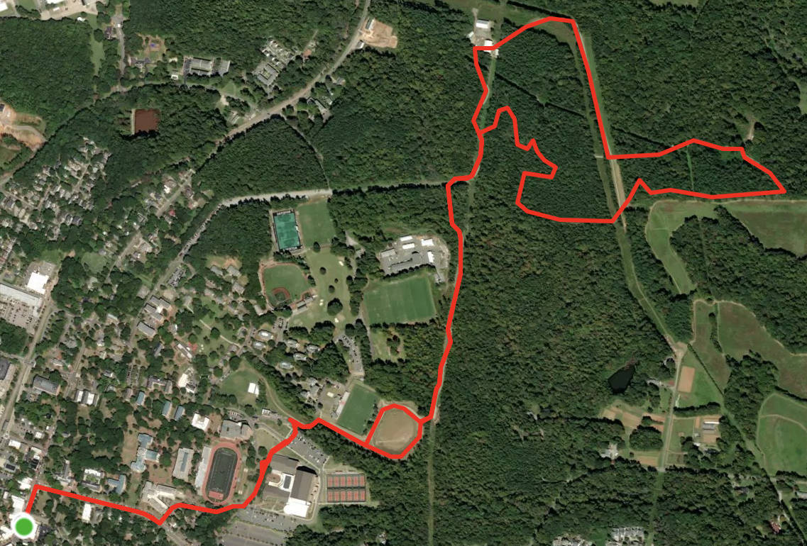 Davidson College Map