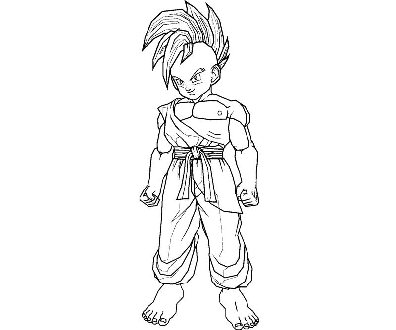 Uub 3 Coloring | Crafty Teenager