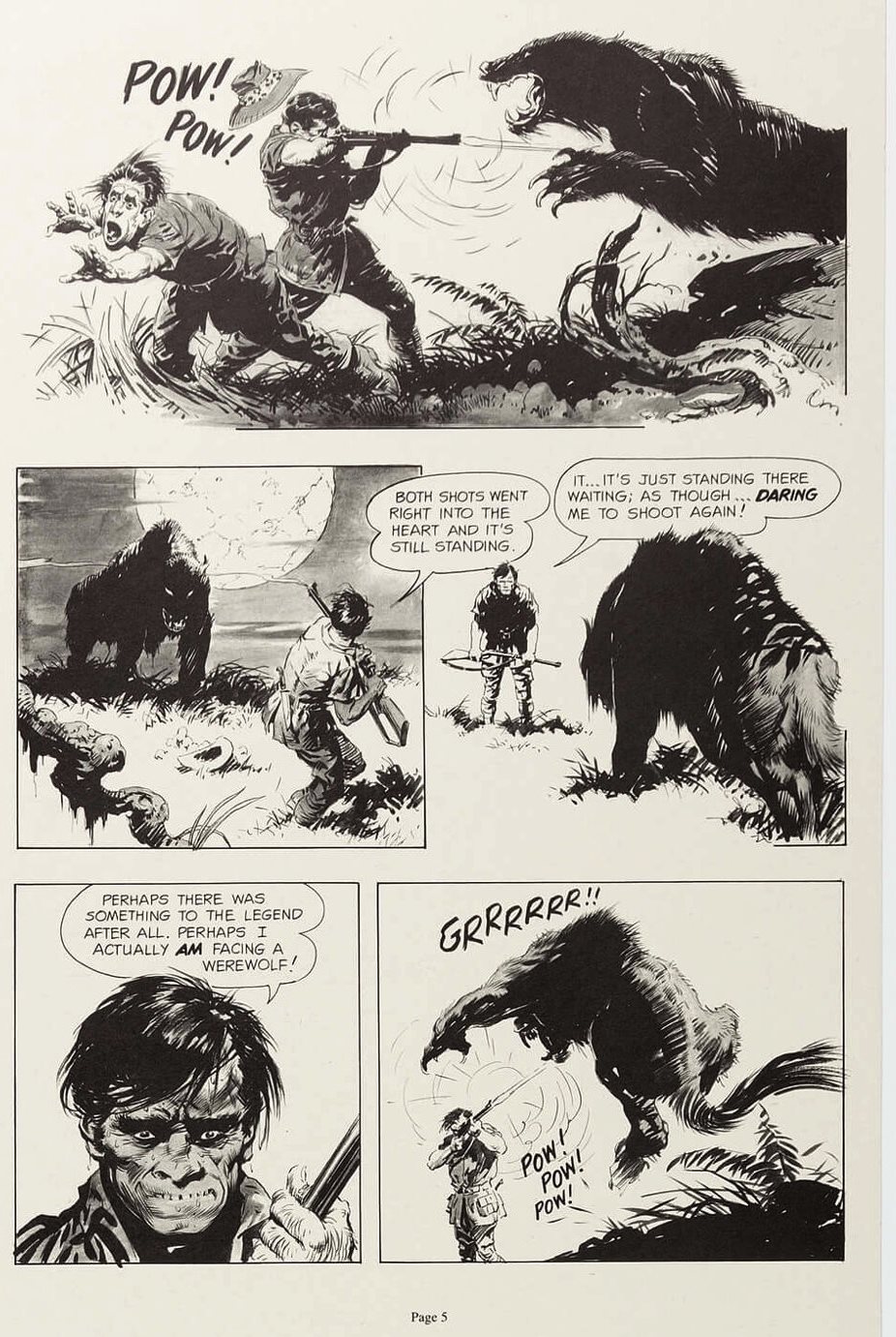 Cap'n's Comics: The Werewolf Portfolio by Frank Frazetta