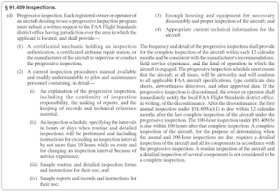 Aircraft Routine/Required Inspections