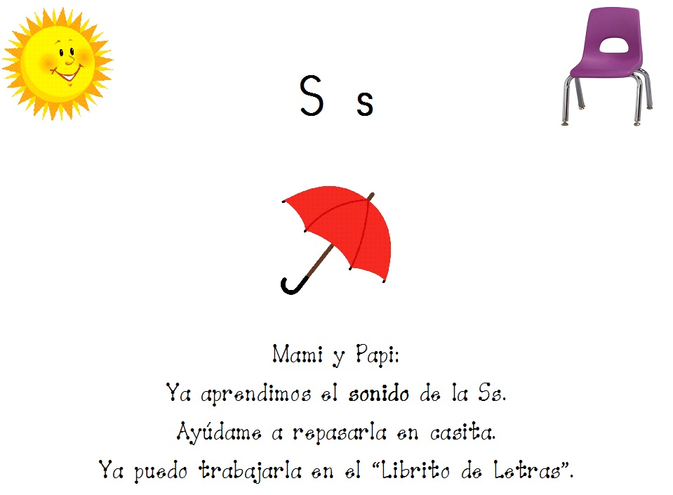 Kinder 3: Letra Ss