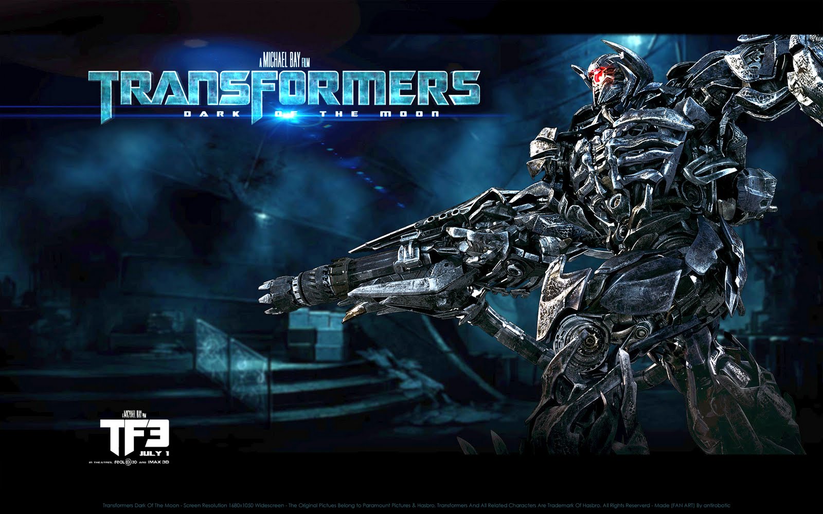 antirobotic Desktop Wallpaper Blogstation: TF3 : Dark Of The Moon ...
