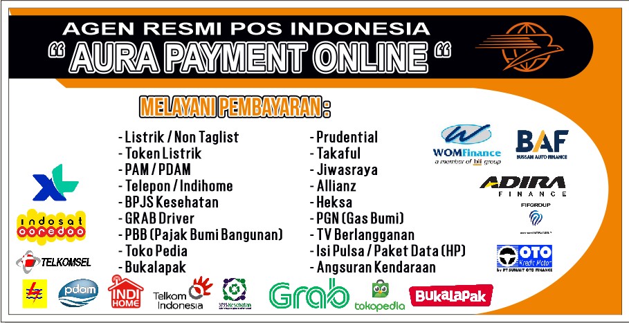 5 Spanduk Banner Konter Seluler Vector CDR