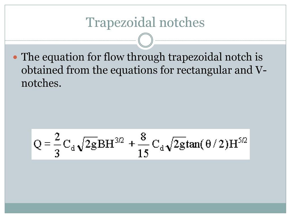 Notches and Weirs- Their classification and types