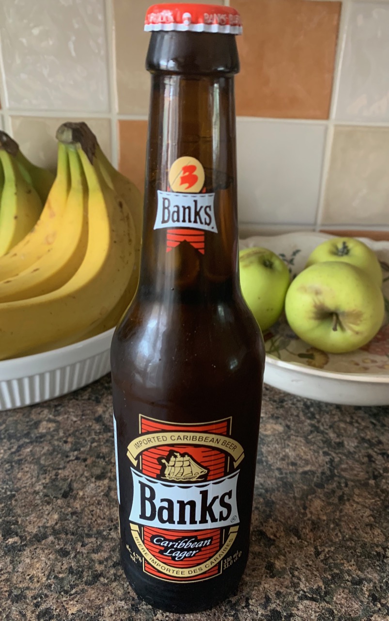 FOODSTUFF FINDS: Banks Caribbean Lager (Amazon) By @SpectreUK