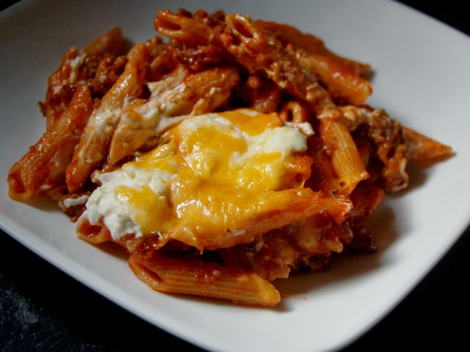 Cassie Craves: Cheesy Sausage Penne