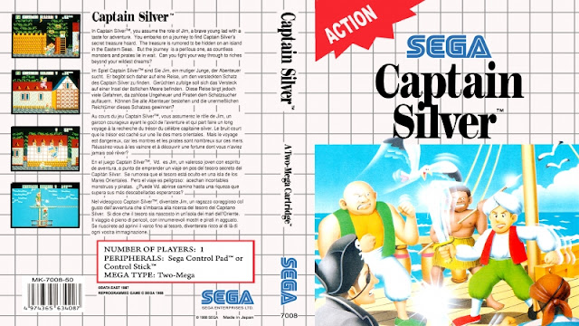 Xogo - Retro: Análisis Captain Silver (SEGA Master System ...