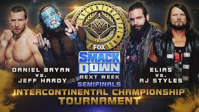 Smackdown - Line Up Semifinal Turnamen Intercontinental - WWE Indonesia