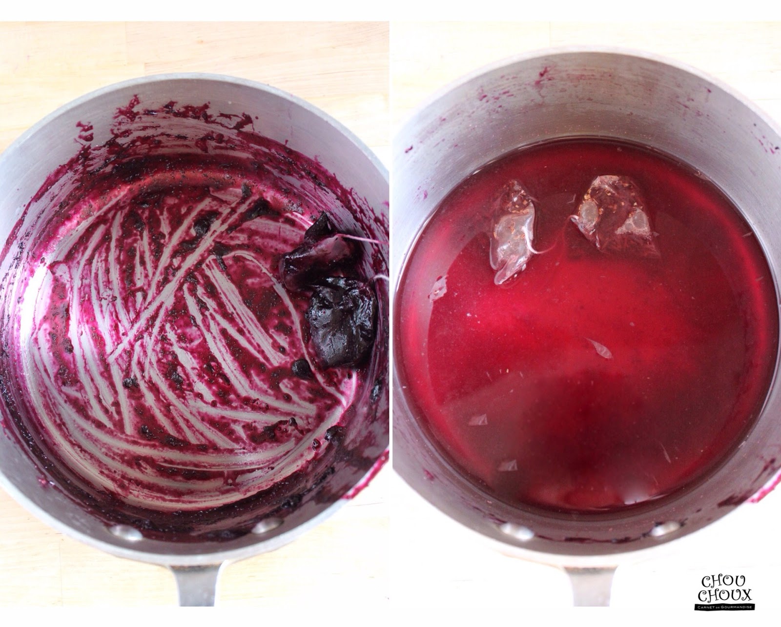 My Chouchoux: Blueberry Earl Grey Iced Tea 藍莓伯爵冰紅茶