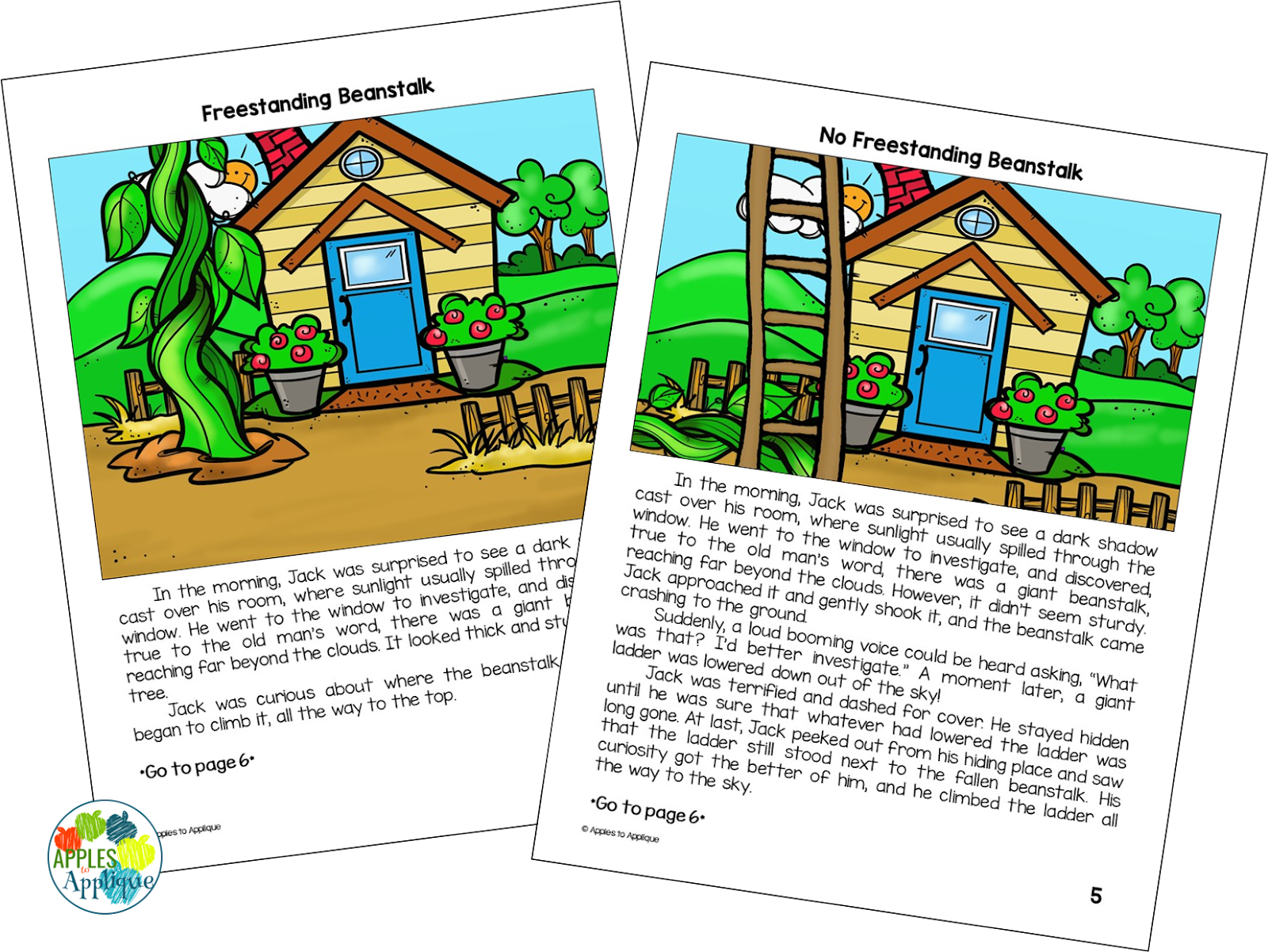 Apples to Applique: Jack and the Beanstalk: A STEM Story