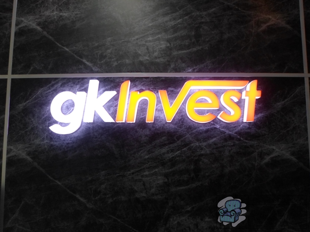 Backdrop Dinding Kantor - Huruf Timbul Akrilik Menyala - Furniture ...