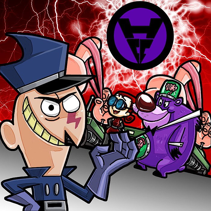 Evil Con Carne - Cartoon Wallpaper