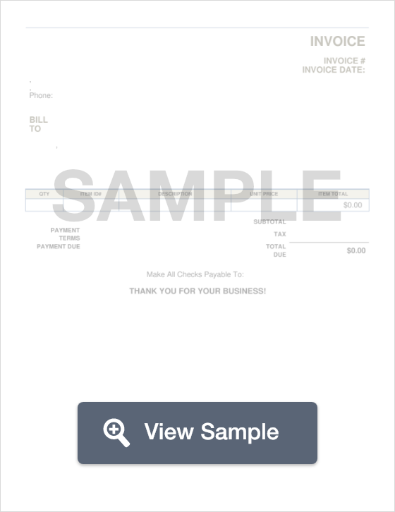 Fake Invoice Generator - Invoice Template