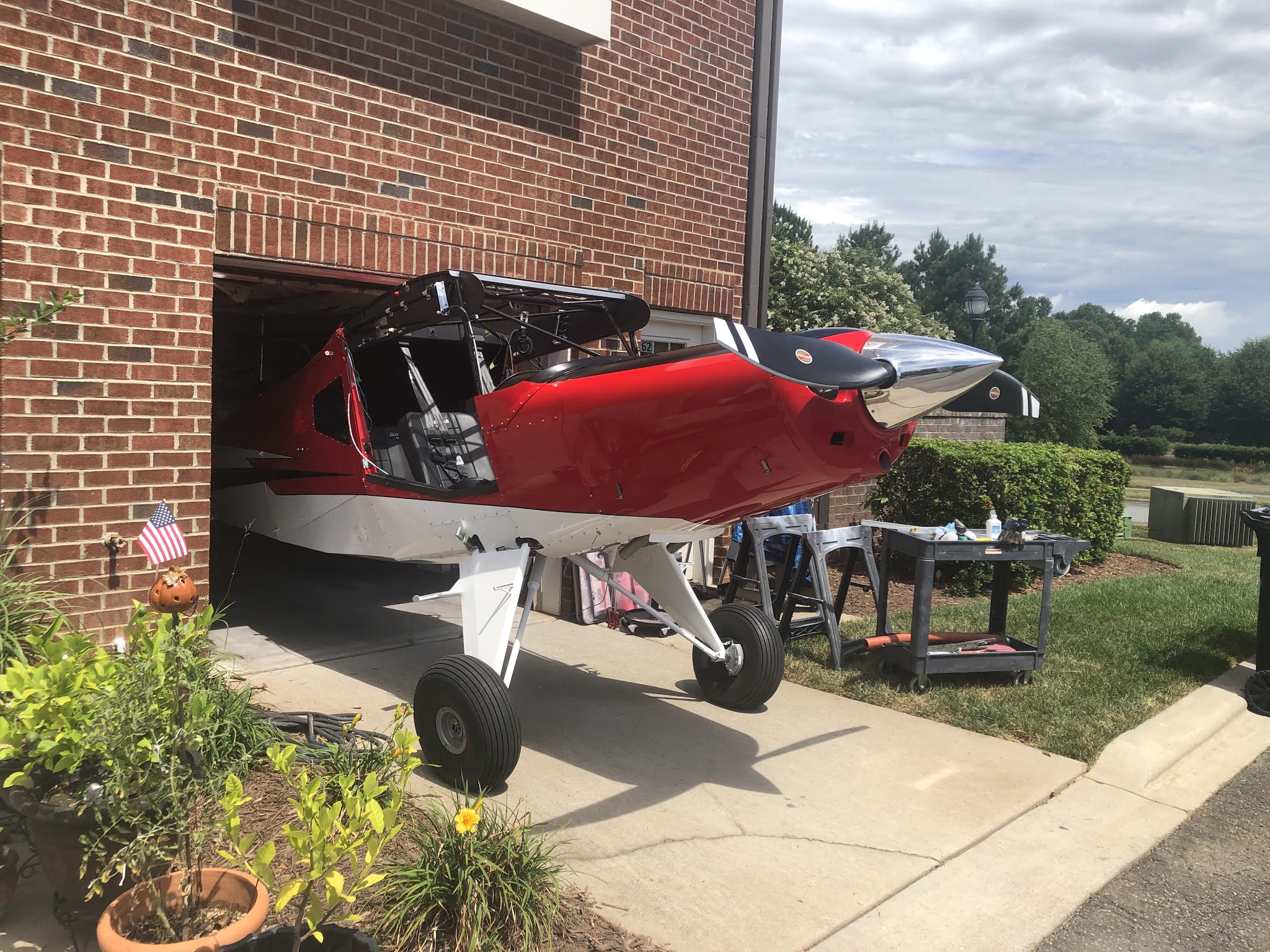 N6408C Bearhawk 4 Place Builders Log: Painted Engine Cowling Fitted and ...