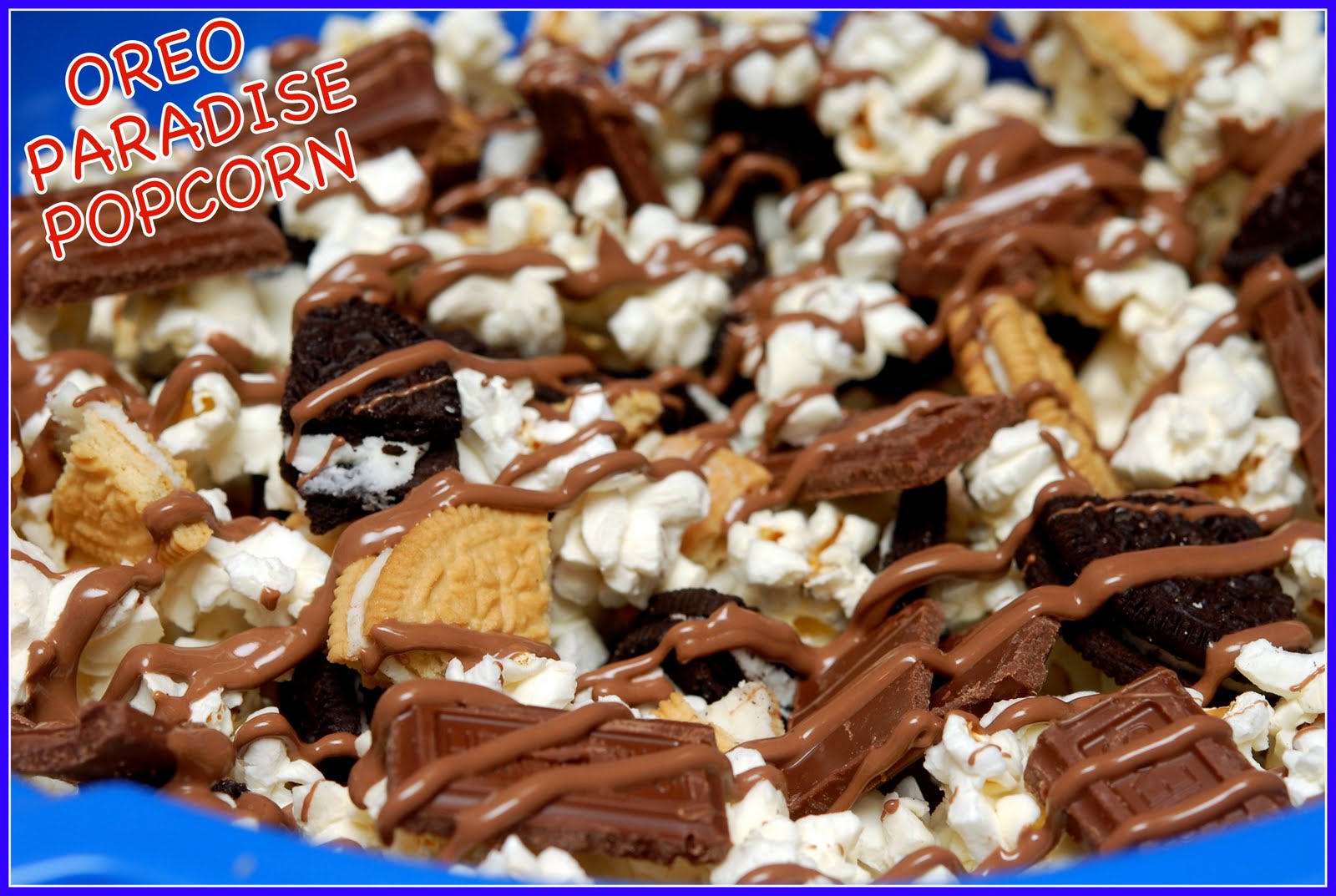 POPCORN FOR SERIOUS OREO LOVERS - Hugs and Cookies XOXO
