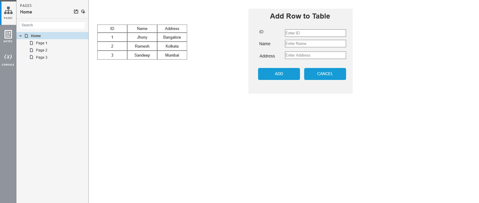 UI/UX Design: Adding New Row to Table UI/UX Design: Adding New Row to Table