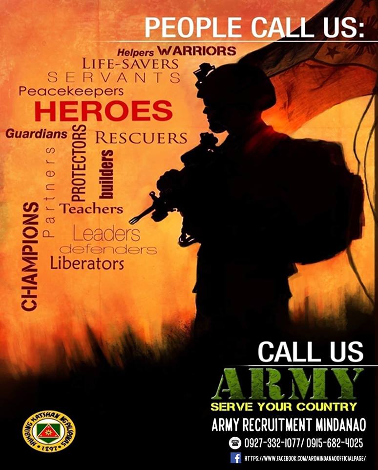 Join The Philippine Army Now! - Cagayan de Oro Today