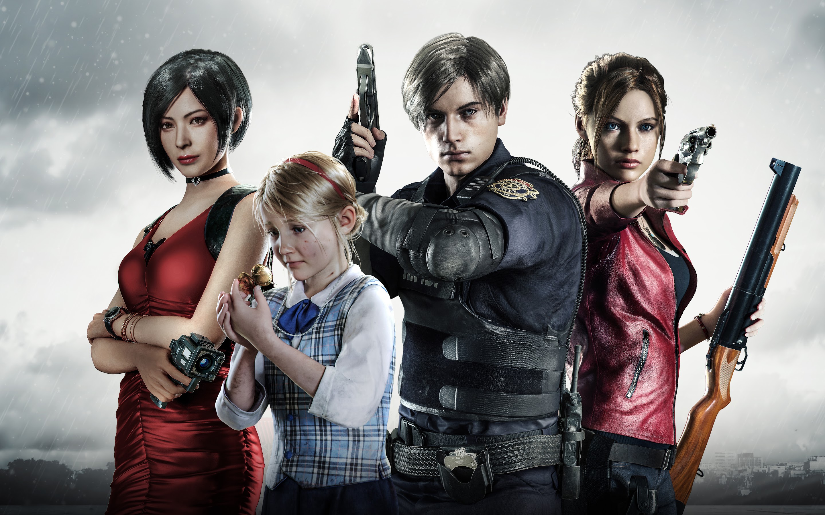 Resident Evil 2, Characters, 8K, #8 Wallpaper PC Desktop