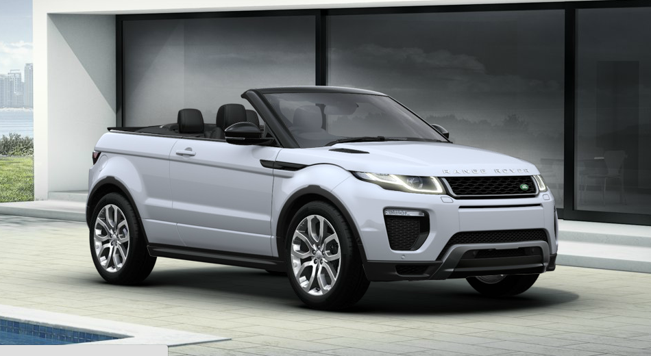 Range Rover Evoque Cabriolet (2015 à 2018) - Couleurs et code peinture