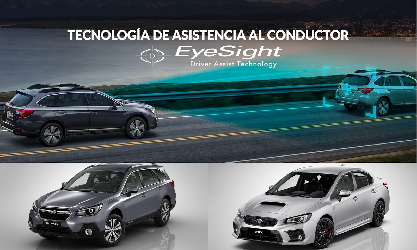 Subaru Uruguay ya ofrece el sistema EyeSight en Outback y WRX ...